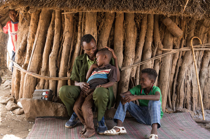 43.-Derese-Alebe,-,a-future-project-participant,-with-his-children-in ...